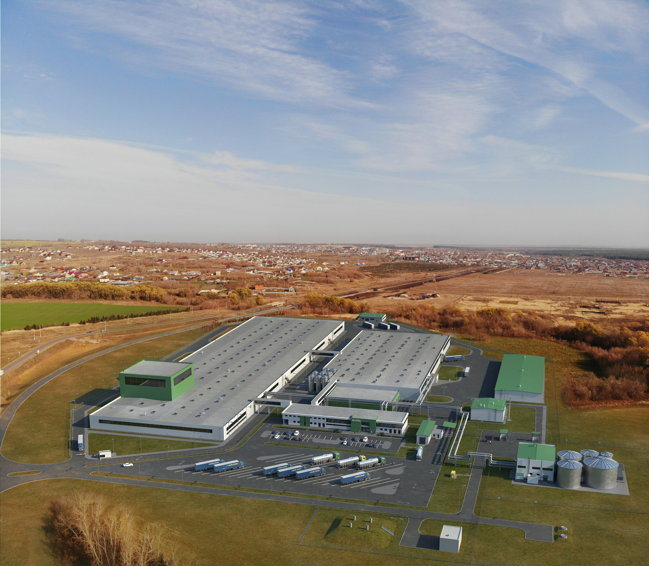 Butter and Cheese Factory for LLC Elga in Tatarstan, Russia | ENECA Portfolio