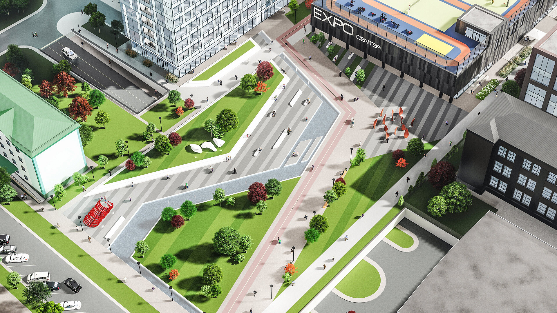 Expocenter Project in Minsk, Belarus | ENECA Portfolio