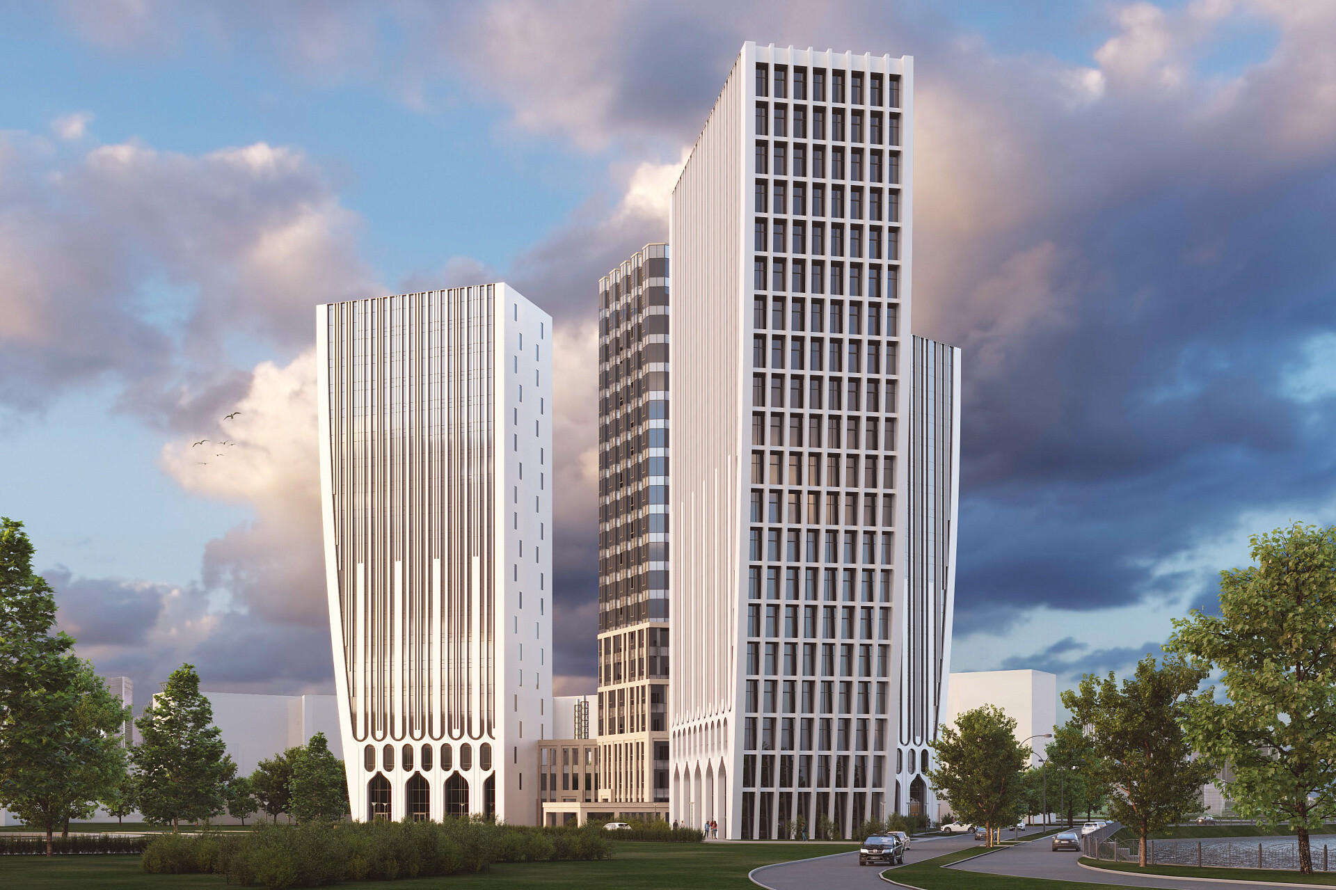 Ankhor Multifunctional Residential Complex in Tashkent | ENECA Portfolio