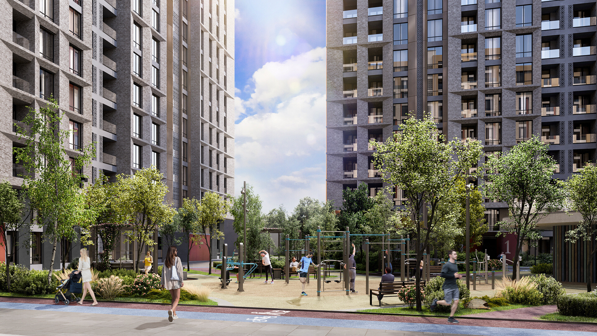 Mirzo Ulugbek Residential Complex in Tashkent, Uzbekistan | ENECA Portfolio